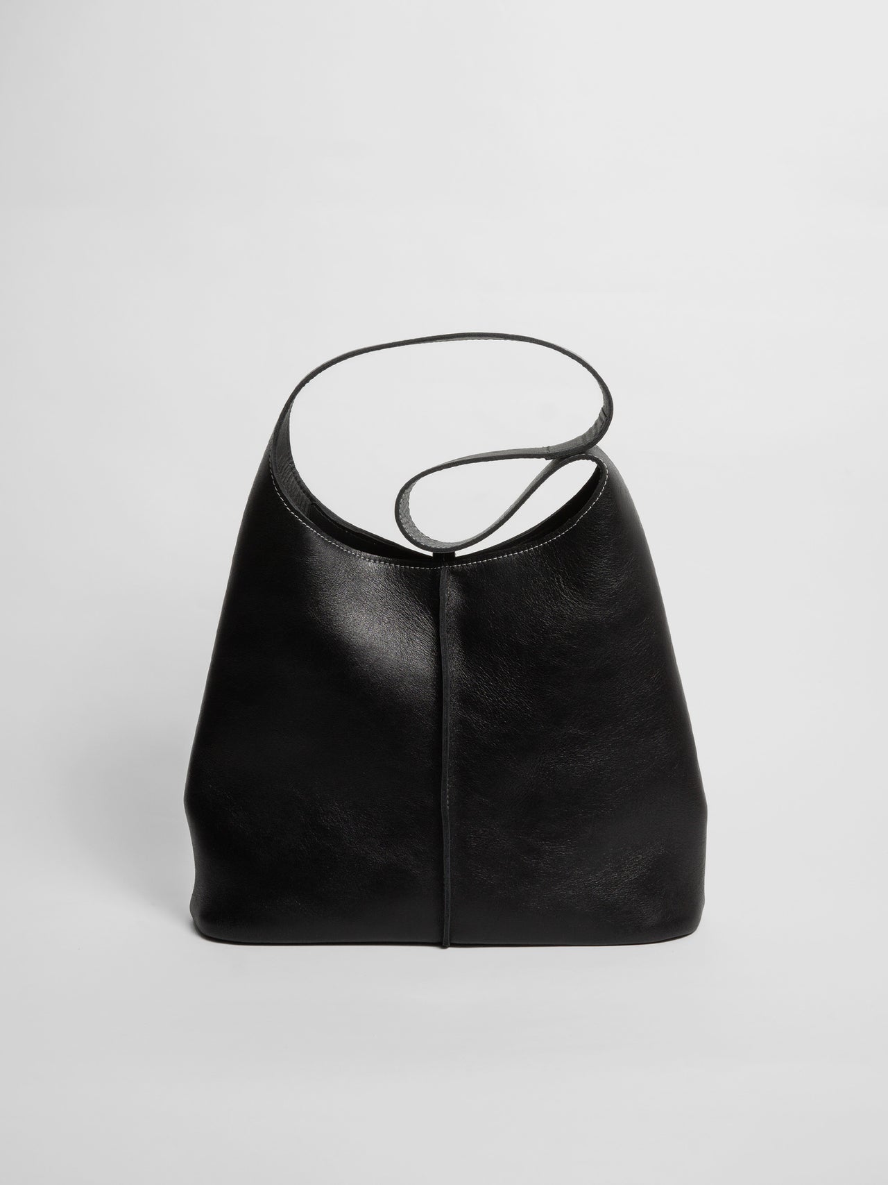 The Lair Suedo Sling Bag Small Black Gold